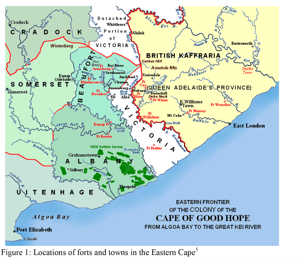 The Eastern Cape Frontier: Forts, Treaties, and the Quest for Land ...